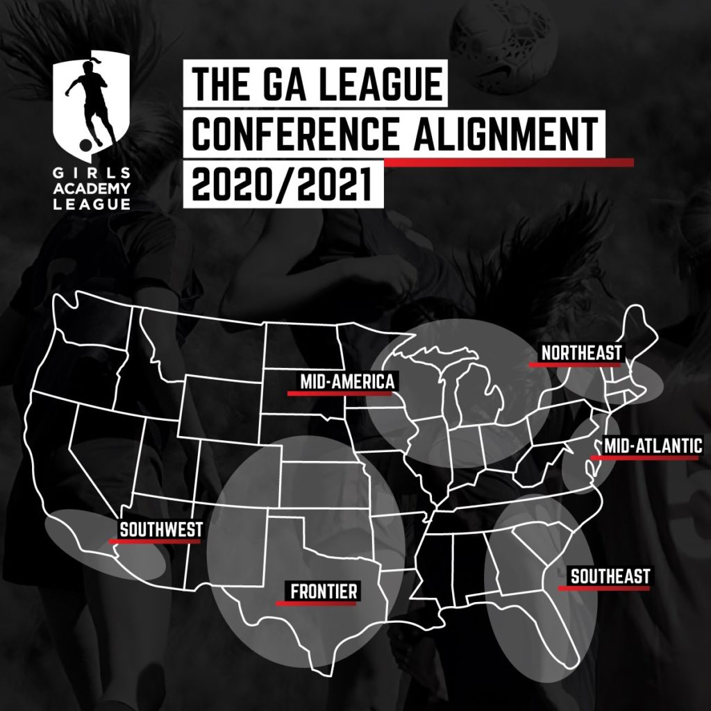 Girls Academy League unveils Mid-Atlantic Conference member clubs ...