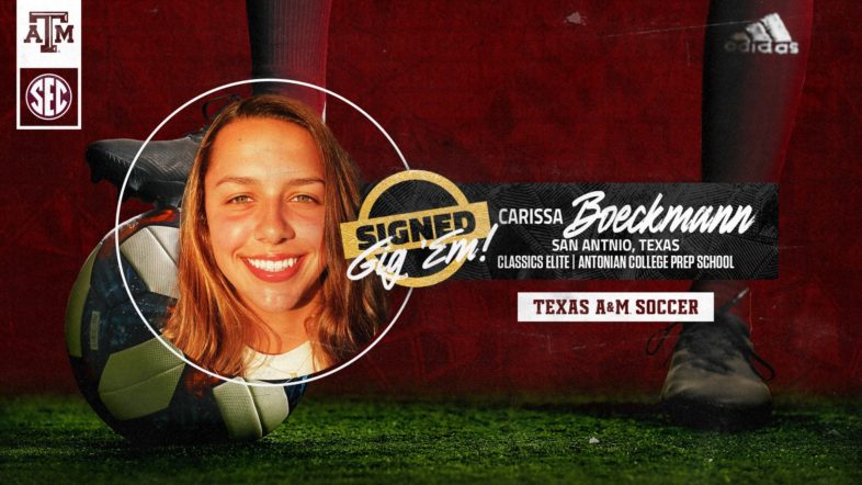 Texas A&M Soccer signs seven promising high school prospects - SoccerWire