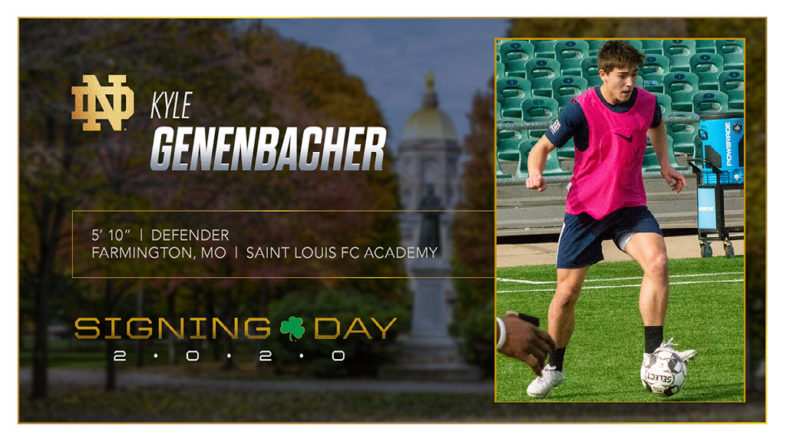 Notre Dame men's soccer reveals No. 5 ranked recruiting class - SoccerWire