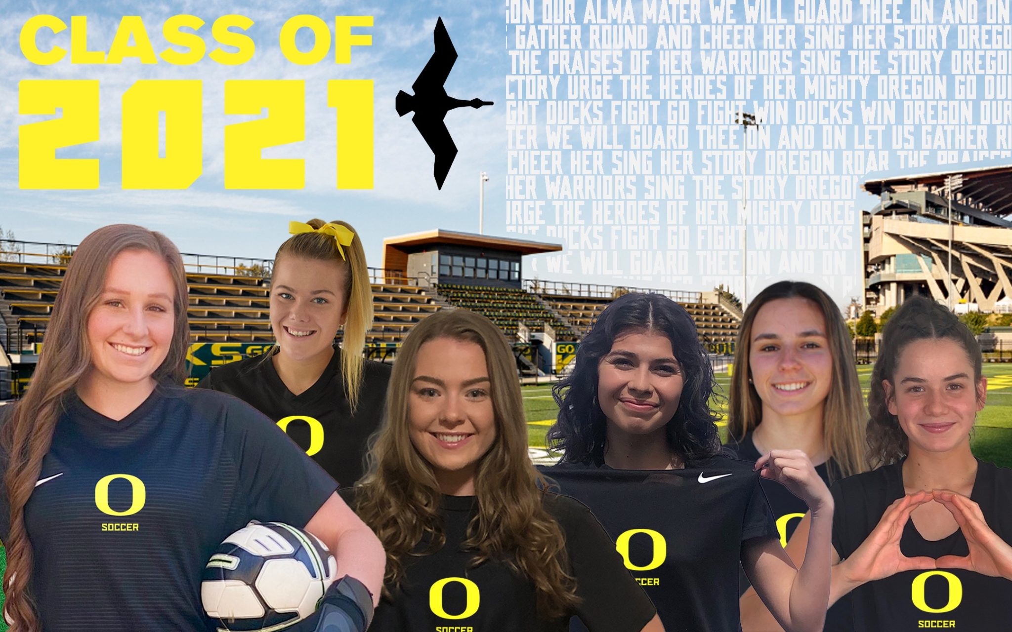 University of Oregon women's soccer team signs six class of 2021 ...