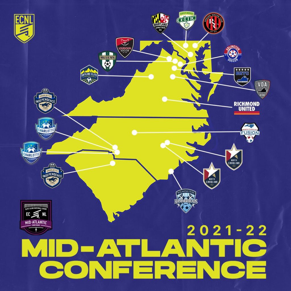 Conference alignment set for ECNL Boys 2021-22 season - SoccerWire