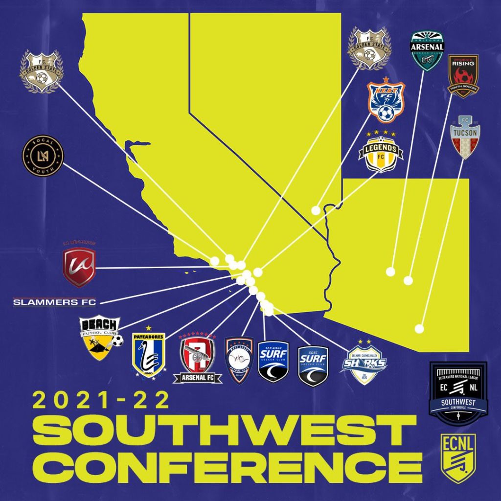 Conference alignment set for ECNL Boys 2021-22 season - SoccerWire