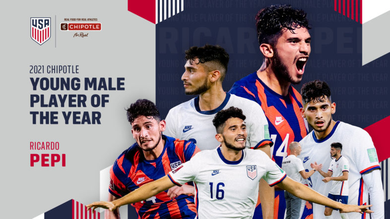 Christian Pulisic and Ricardo Pepi win U.S. Soccer Player of the Year ...