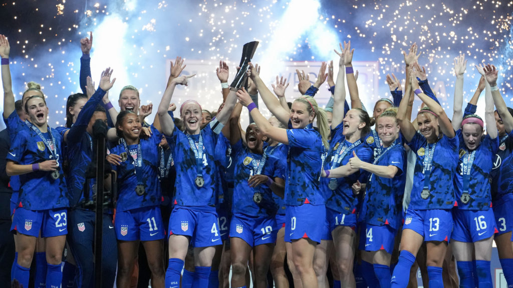 USWNT captures 2023 SheBelieves Cup title, beating Brazil 2-1 - SoccerWire