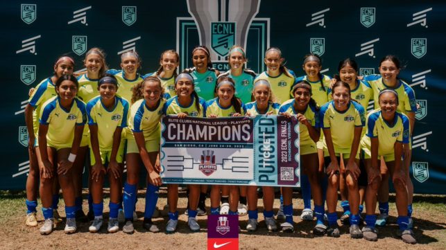 All 2023 ECNL Girls Finals berths clinched as U13-U17 teams earn trips ...