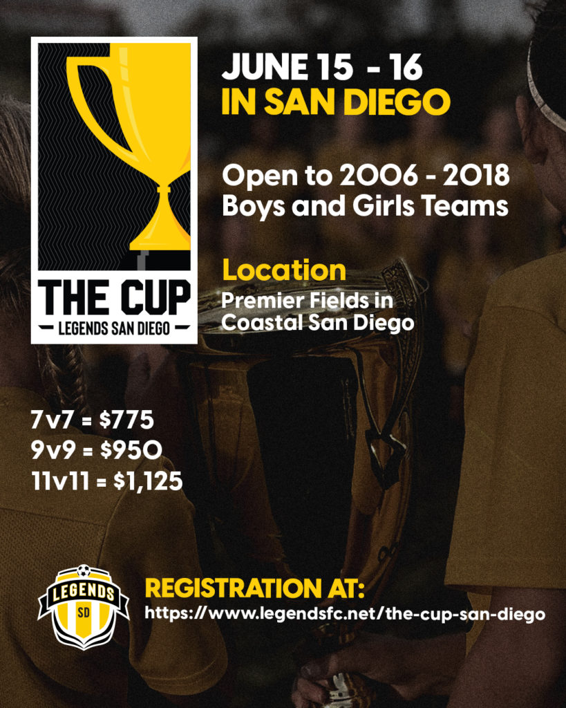 The Cup - presented by Legends San Diego - SoccerWire