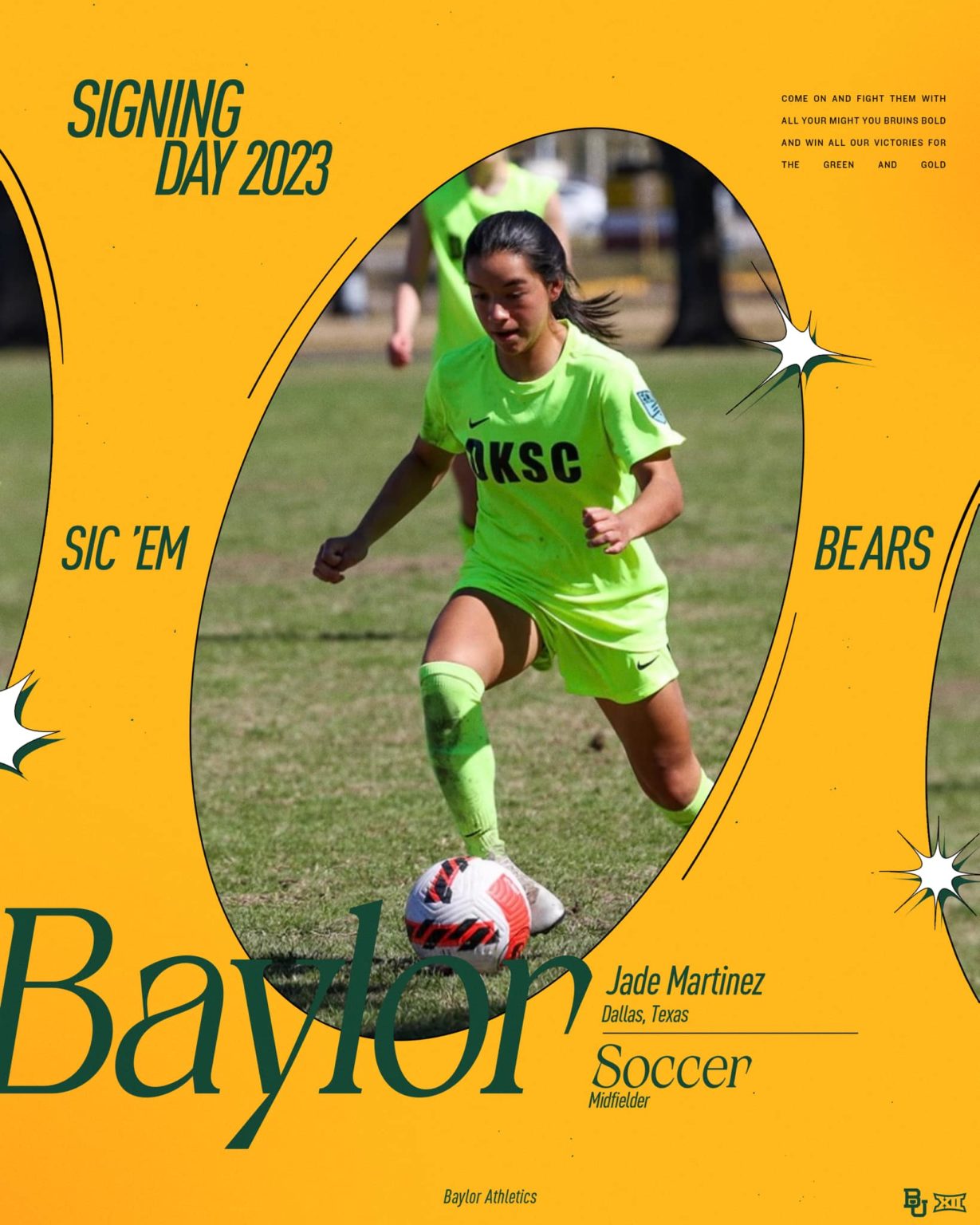 Baylor Soccer unveils 2024 signing class featuring six high-level recruits - SoccerWire