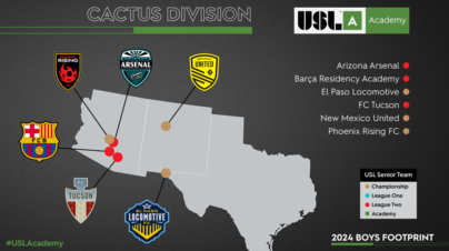 USL Academy League divisional alignment and schedule released for 2024 ...