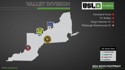 USL Academy League divisional alignment and schedule released for 2024 ...
